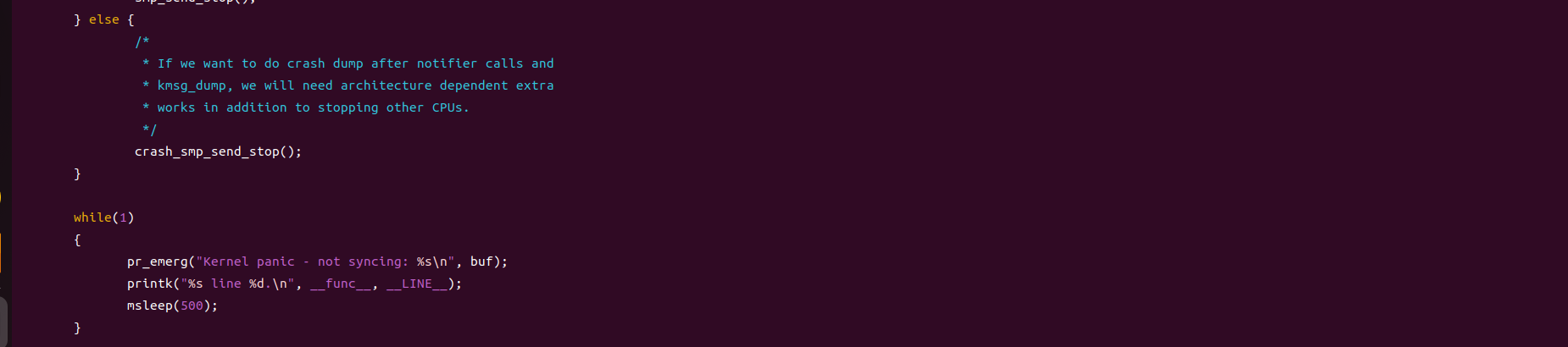 Linux内核panic核心执行逻辑 - 知乎