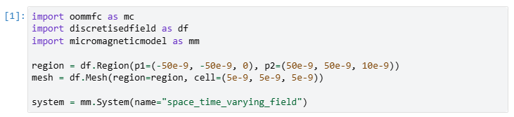 第26个Ubermag程序：空间和时间变化场（指定外加场的区域） - 知乎