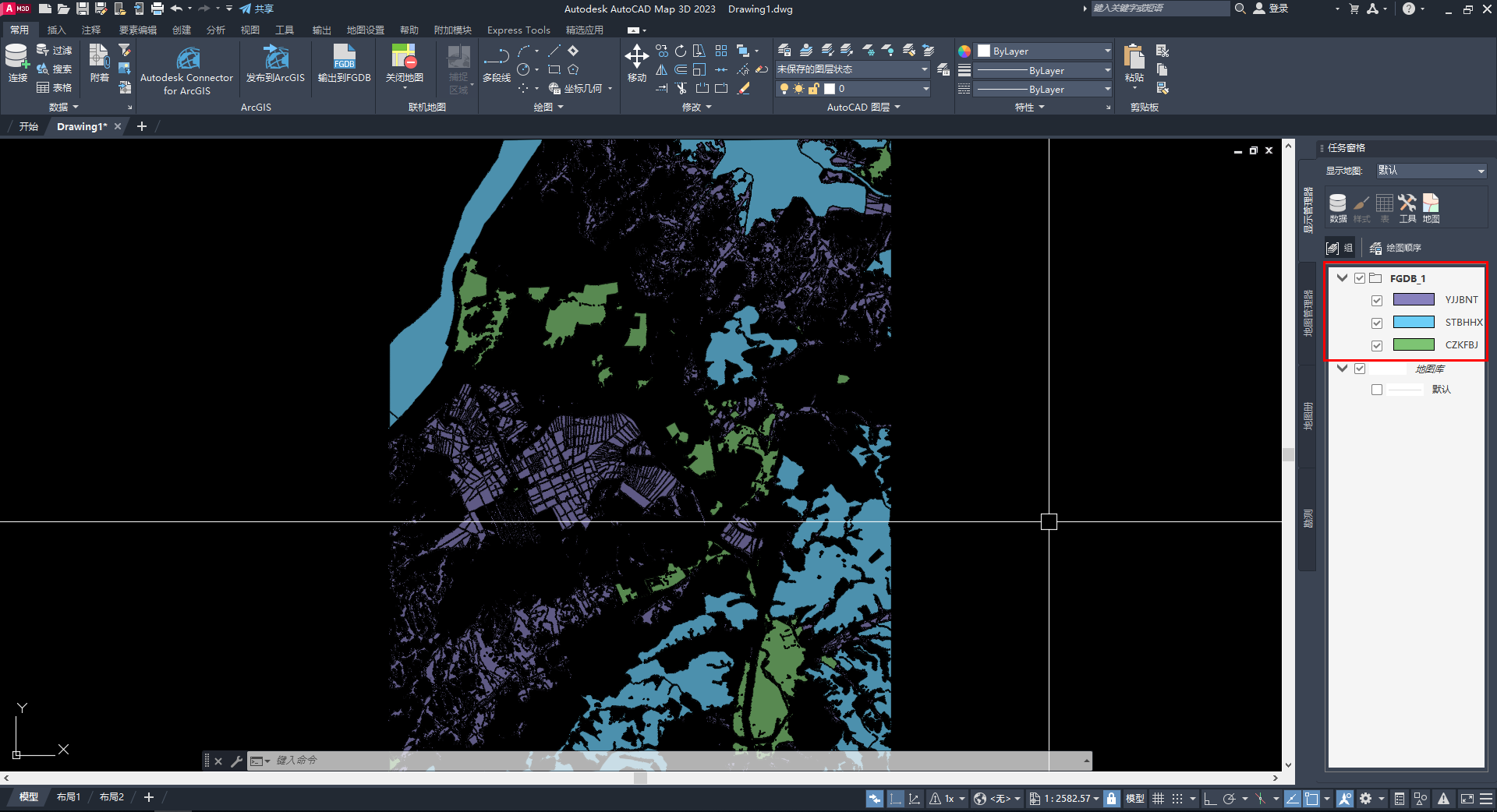 运用CAD Map 3D实现SHP转CAD面 - 知乎