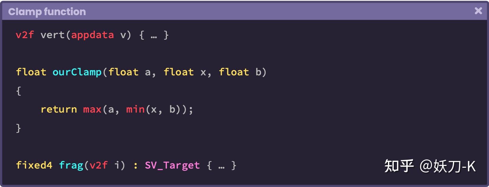 4.1.0. | Clamp function. - 知乎