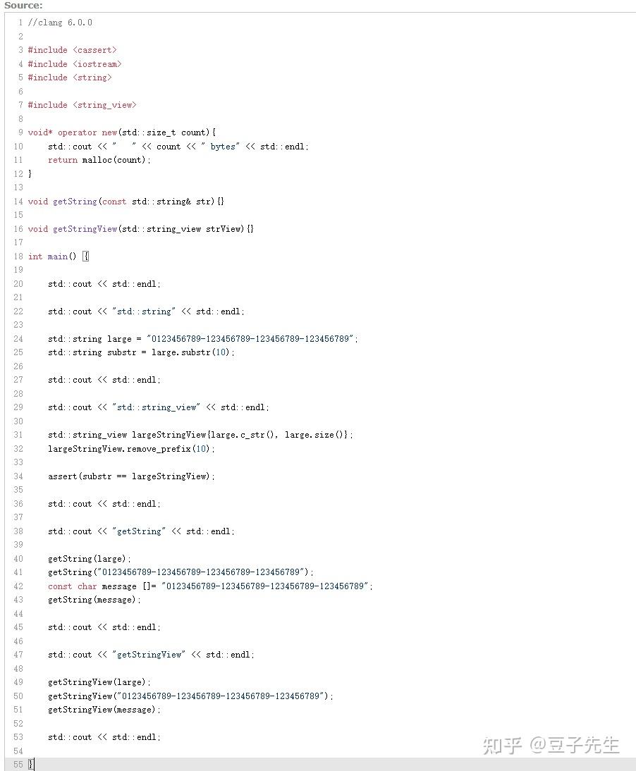C++ string_view 字符串视图 - 知乎