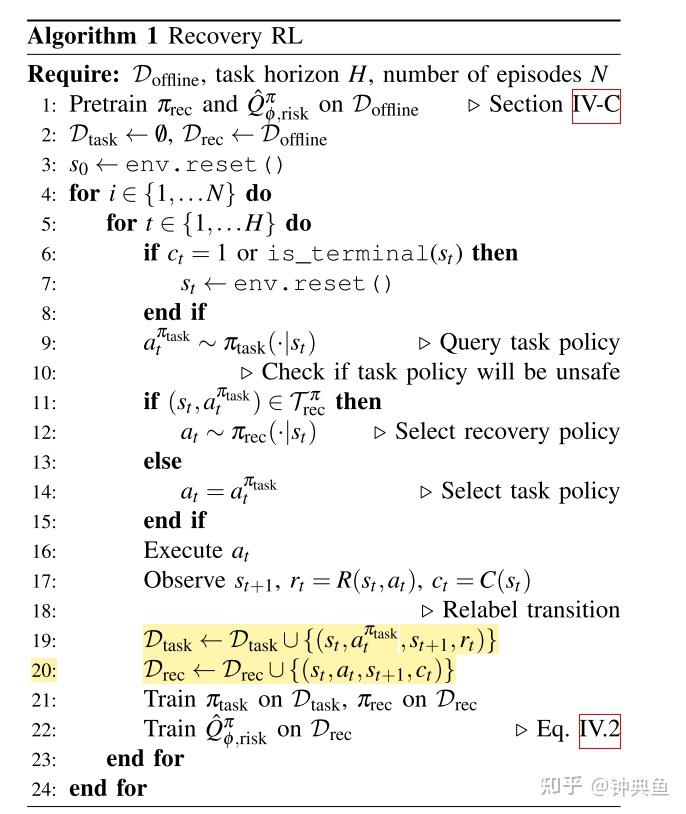 Recovery RL: Safe Reinforcement Learning with Learned Recovery Zones - 知乎