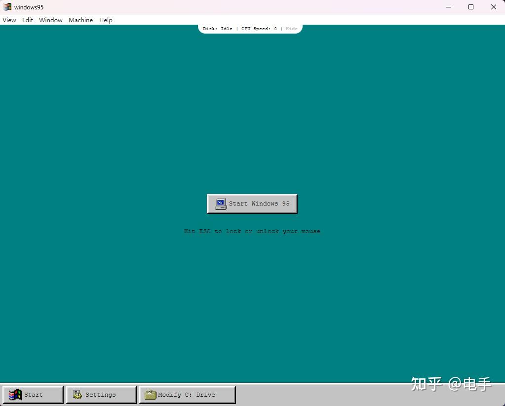 双击就能运行的Win95，流畅稳定还内置大型游戏 - 知乎