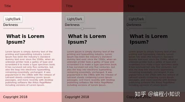 Css自定义属性怎样实现主题切换? 知乎