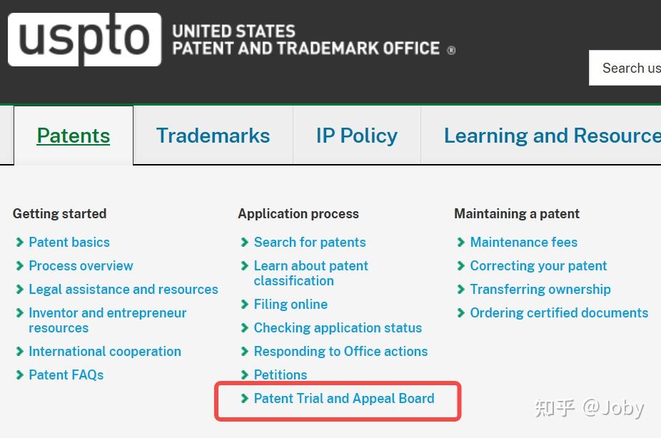 美国专利PTAB信息查询 - 知乎