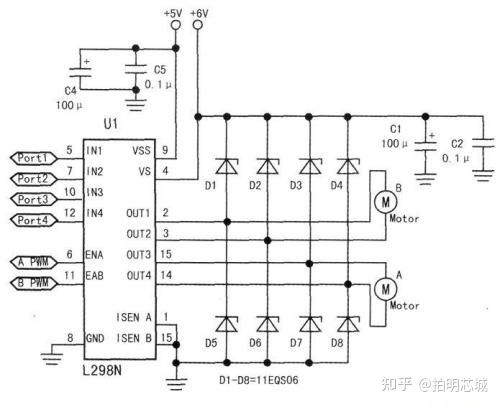 基于凌阳16位单片机SPCE061A+1298N+CH451+LM7806的电动车跷跷板电源选择与设计方案 - 知乎