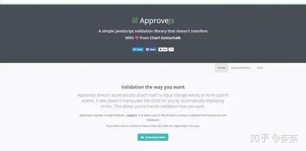15个非常实用的JavaScript表单验证库 - 知乎