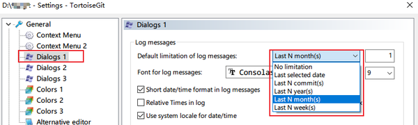 加速tortoisegit的show log，减少等待时间 - 知乎