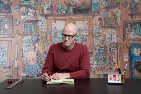 瑞典插画家Mattias Adolfsson | 欢迎进入脑洞大开的手绘世界 - 知乎