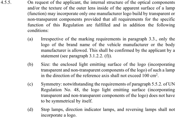 顺泰认证分享 | ECE R148.01汽车和挂车光信号装置及系统 - 知乎