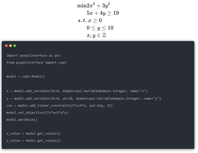 优化｜PyOptInterface:高效且灵活的Python优化建模语言 - 知乎