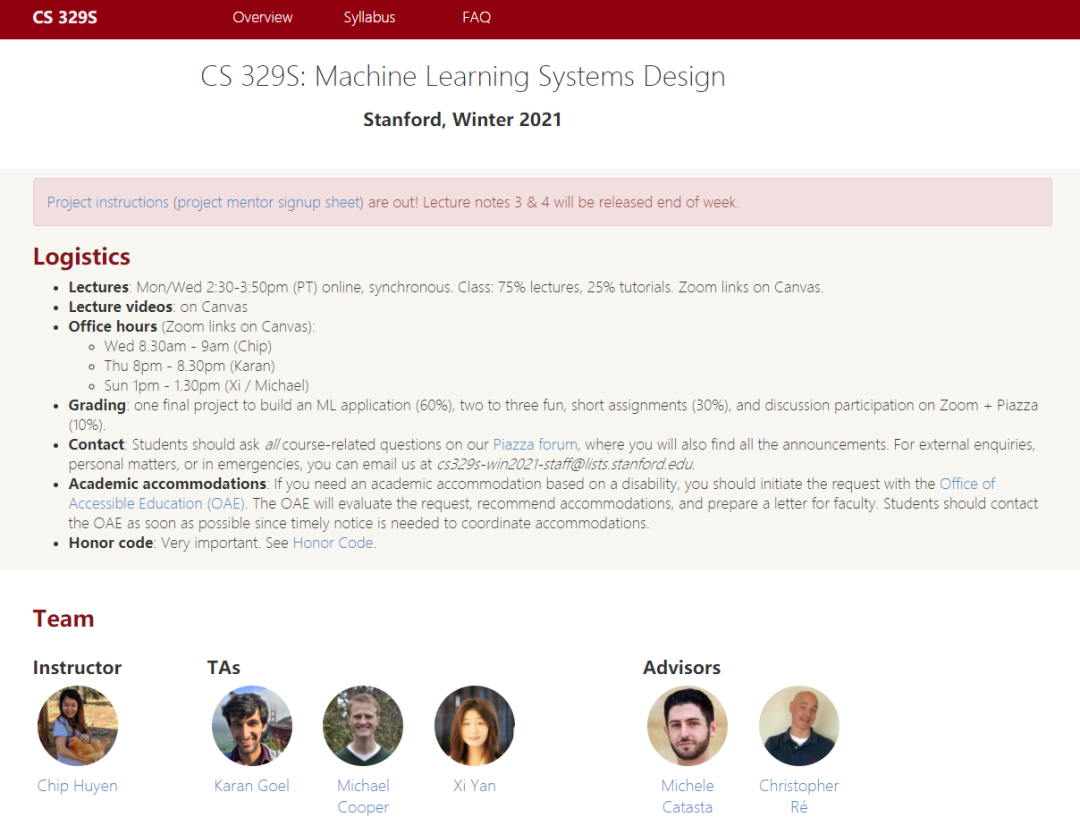 是时候学习机器学习系统设计了！斯坦福CS 329S开课，课件、笔记同步更新 - 知乎