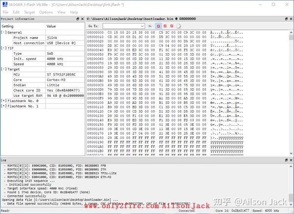 JLink V9掉固件修复(灯不亮) - 知乎