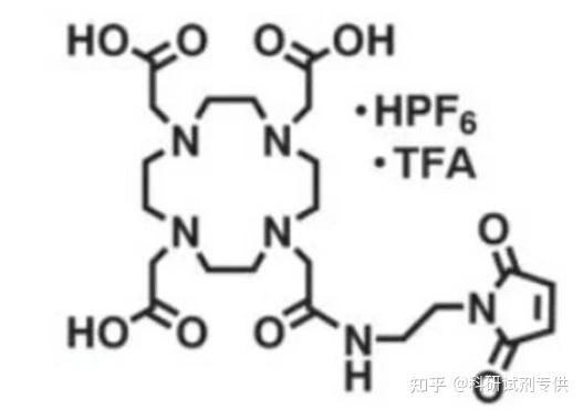 Maleimido-mono-amide-DOTA，能够与生物分子中的巯基反应 - 知乎