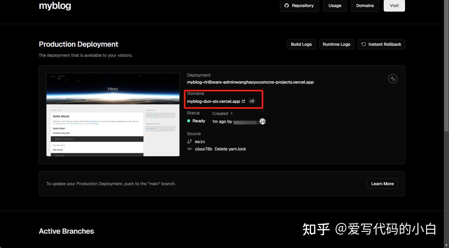 史上最全教程 多种方法使用 Hexo 搭建个人网站 - 知乎
