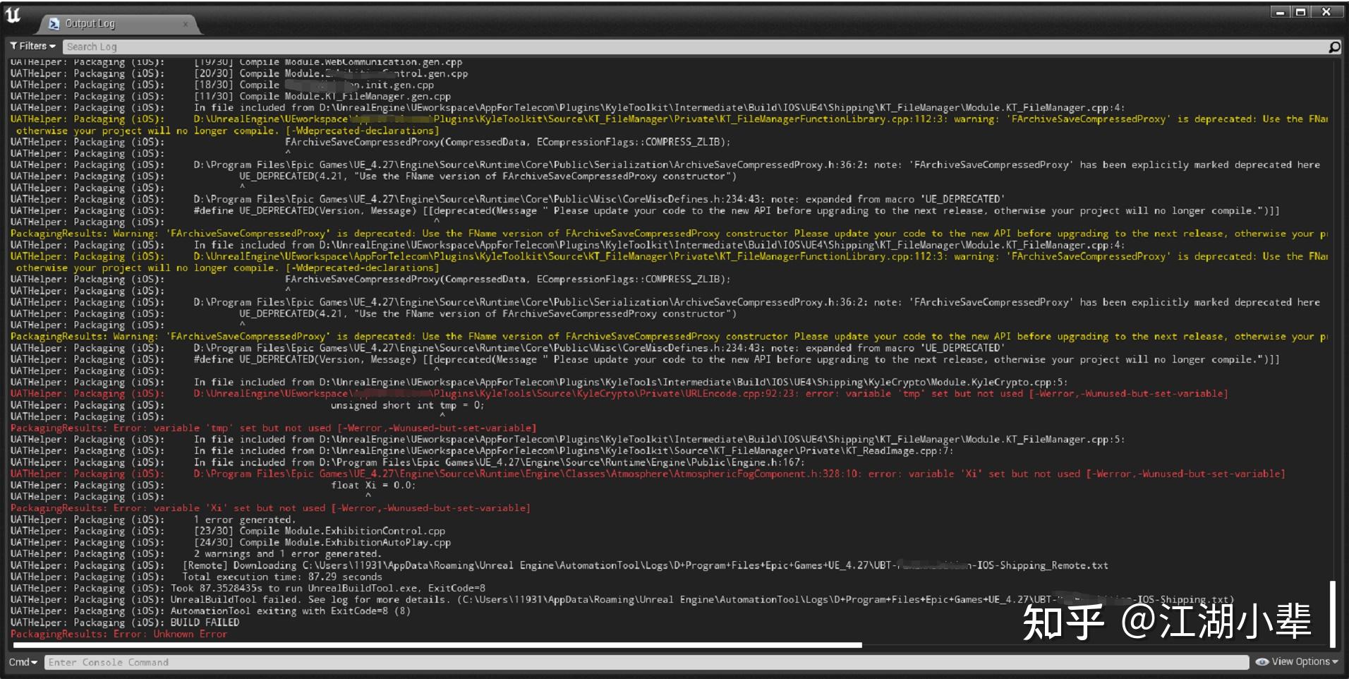 手把手帮你解决升级Xcode后UE5（UE4）编译、打包失败的问题（Mac、Windows均有对应方案） - 知乎