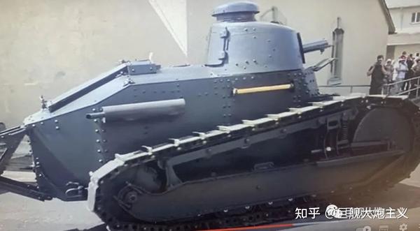 一战陆地怪兽之法国雷诺FT17坦克 - 知乎