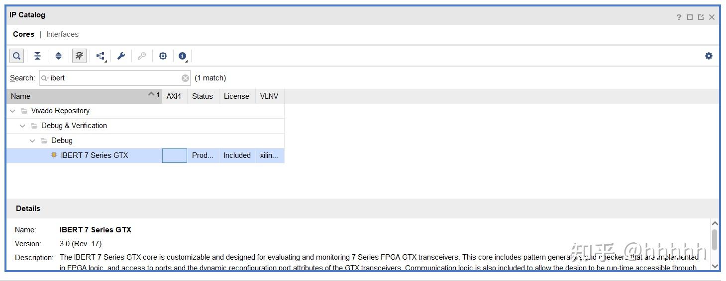 IBERT IP核使用说明 - 知乎