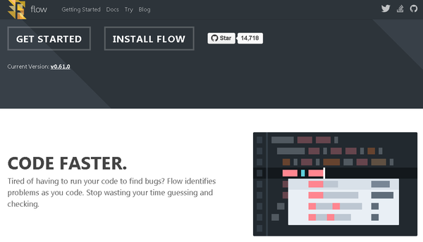 酷站推荐 - flow.org - Flow: A Static Type Checker for JavaScript - 知乎