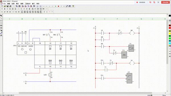 《电气控制与PLC课程》之CADe_SIMU仿真实验 - 知乎