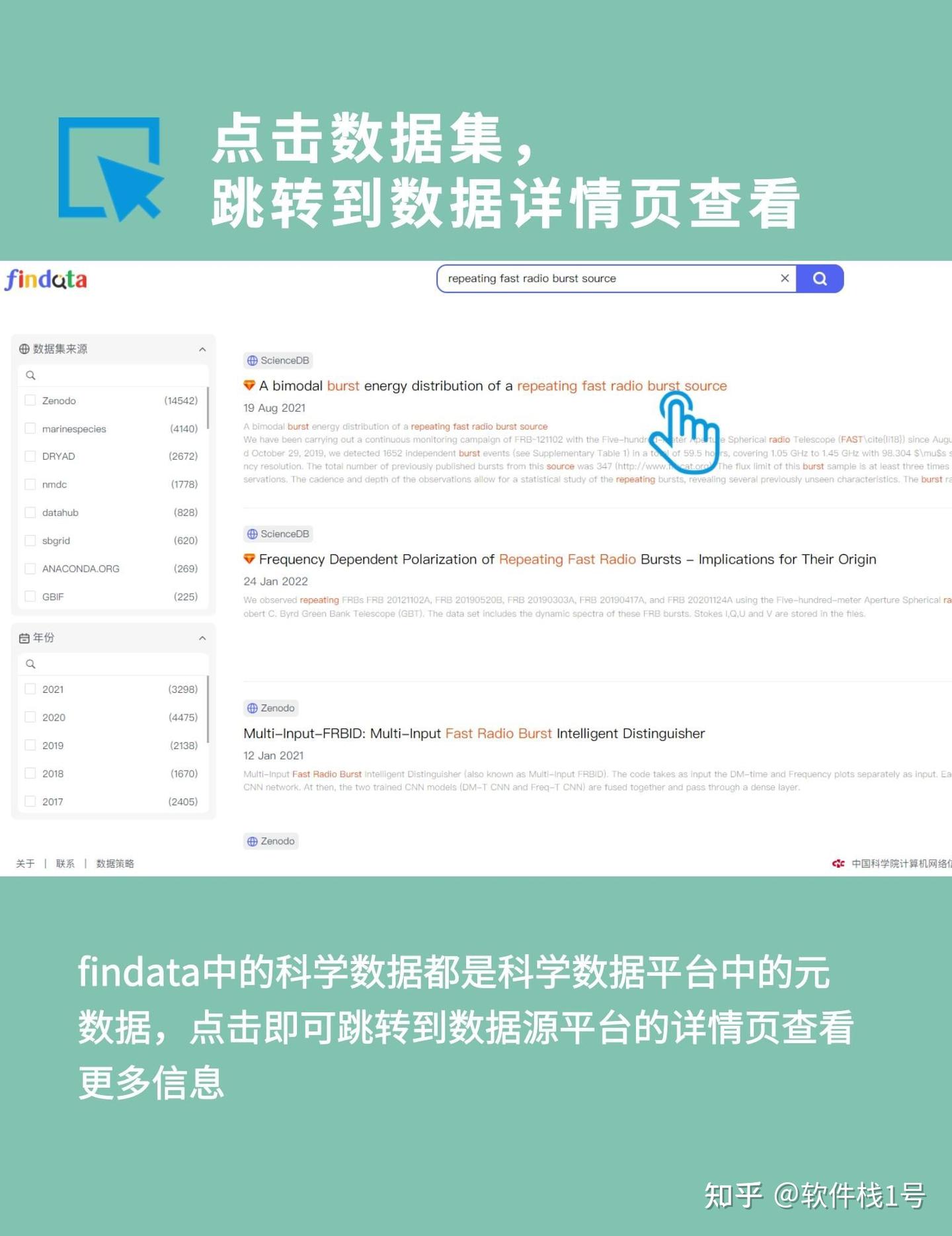 还在发愁找不到科学数据？快来findata - 知乎