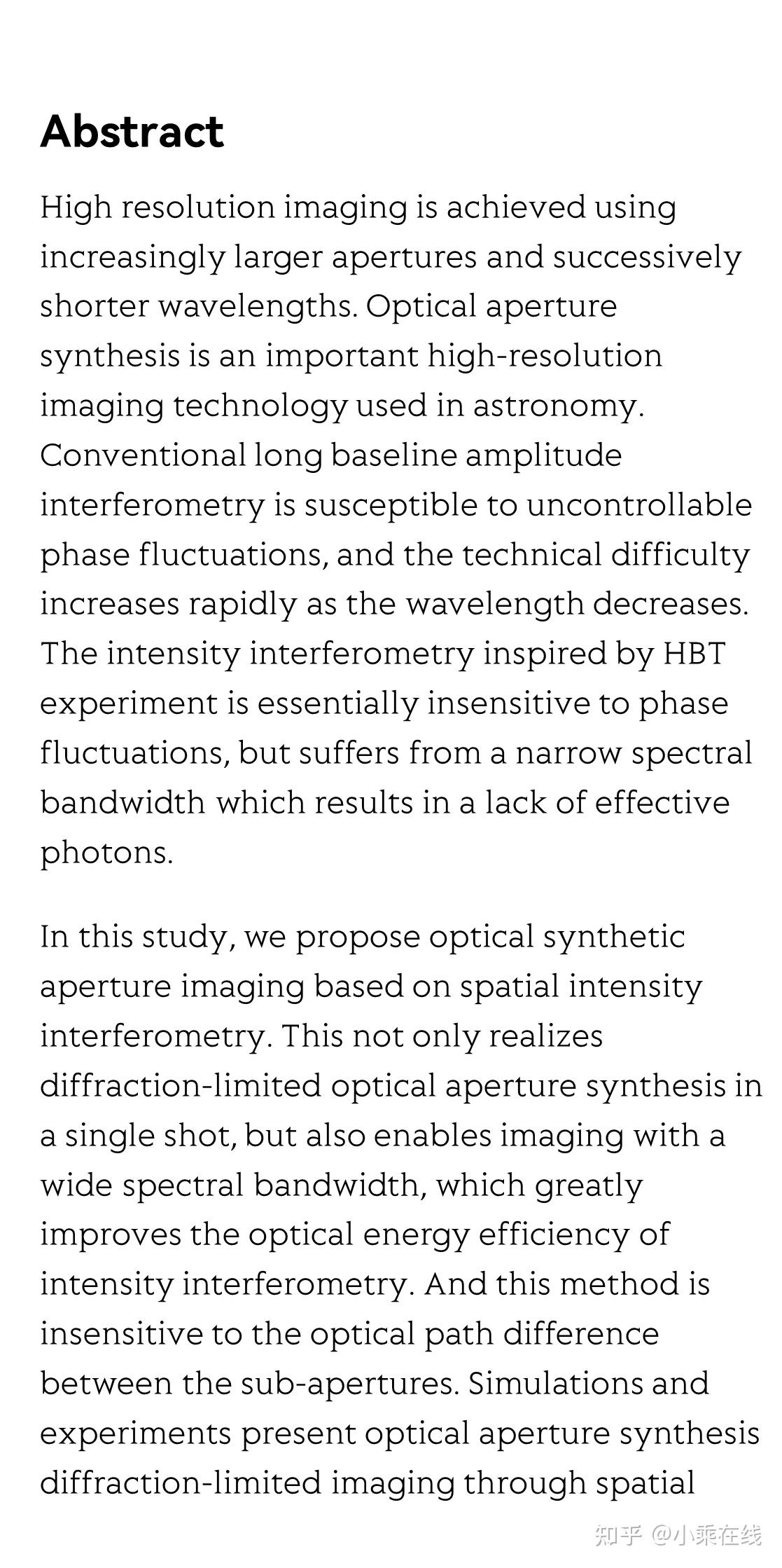 Wide-spectrum optical synthetic aperture imaging via spatial intensity ...