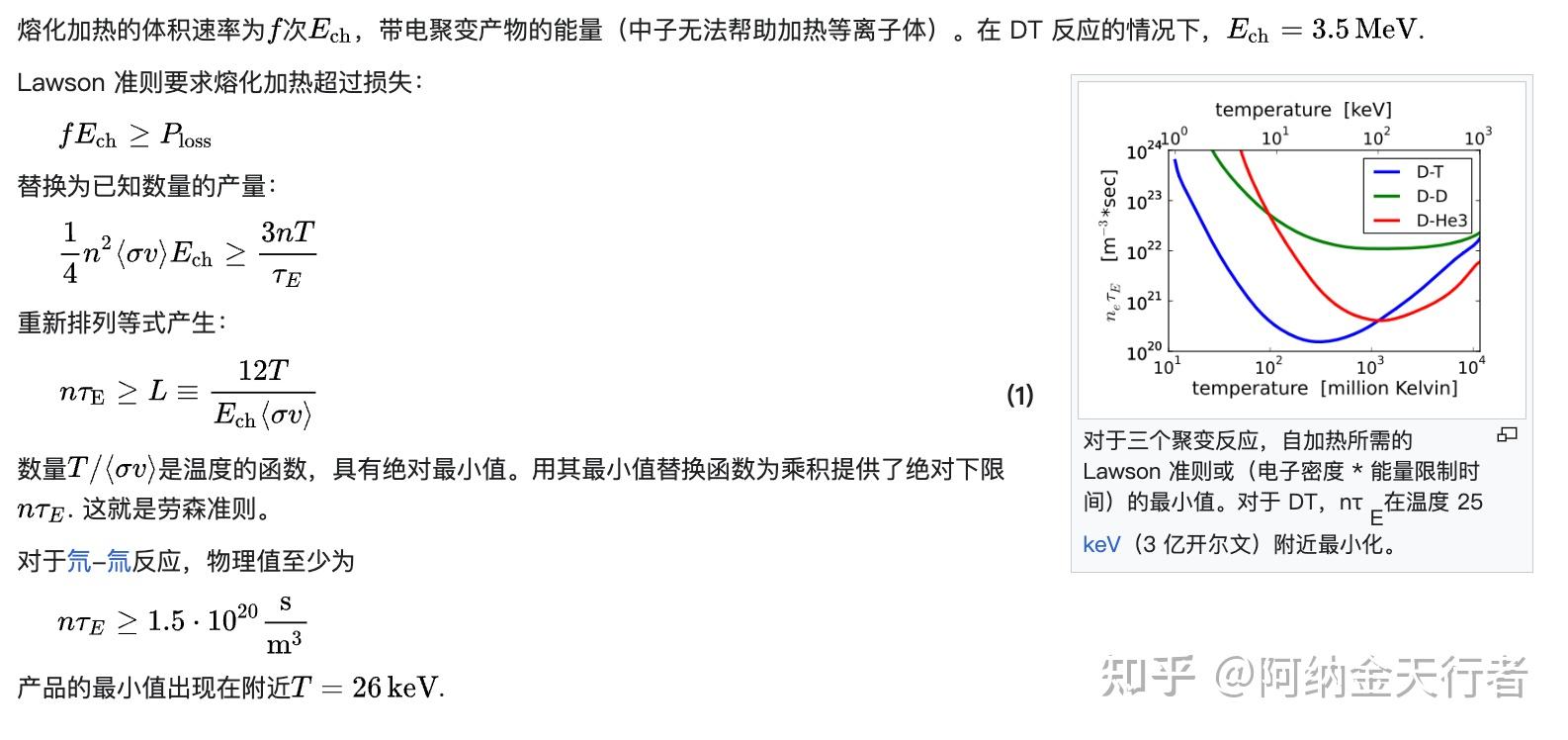 劳森准则（Lawson criterion）英文维基汉化 - 知乎