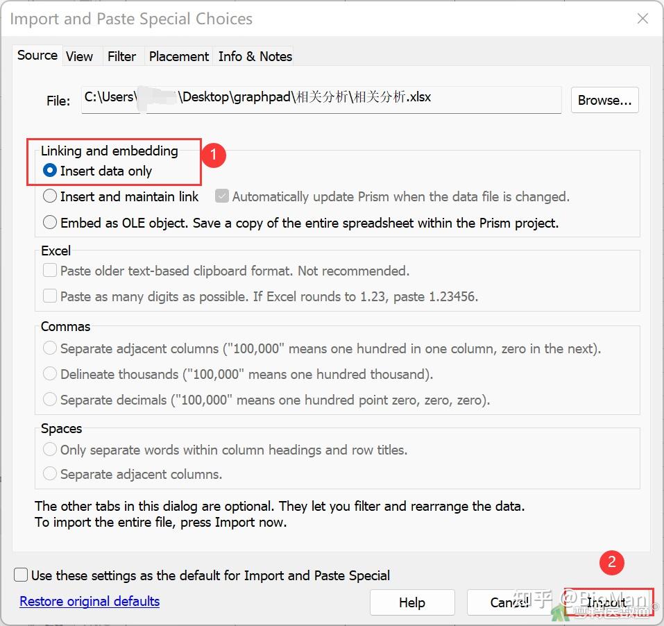 GraphPad Prism XY表统计分析——相关分析(Correlation Analysis) - 知乎