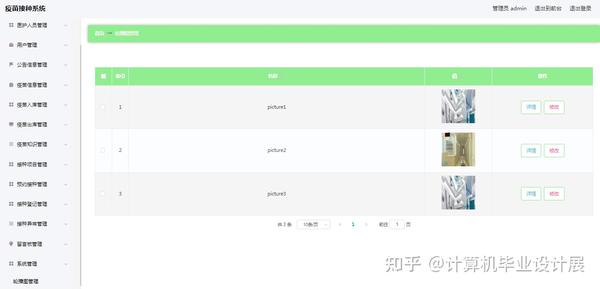 Java计算机毕业设计 疫苗预约接种系统 疫苗接种管理系统 疫苗接种系统 儿童疫苗接种系统 Springboot疫苗预约系统（源代码数据库调试安装代码讲解） 知乎