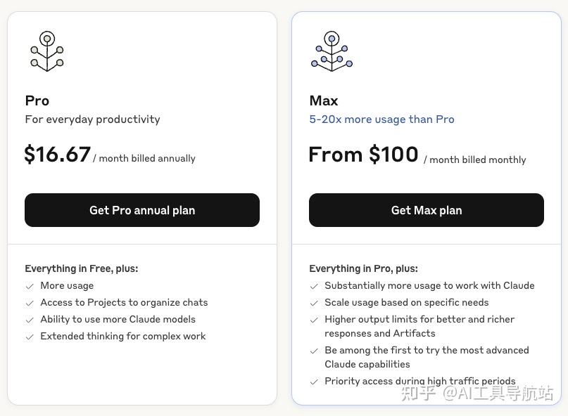 又大又贵的Claude Max来了，200美金一个月！ - 知乎