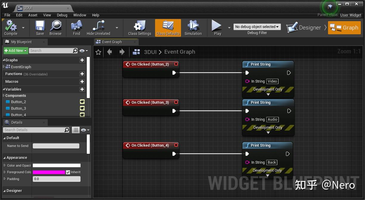 UE4 使用UMG制作UI - 知乎