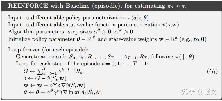 13.4 有baseline的REINFORCE算法 - 知乎
