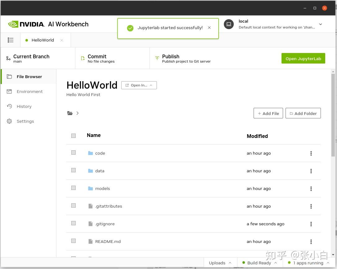 【Nvidia AIPC训练营】Nvidia AI Workbench安装手记（Ubuntu 22.04裸机版）首发！ - 知乎