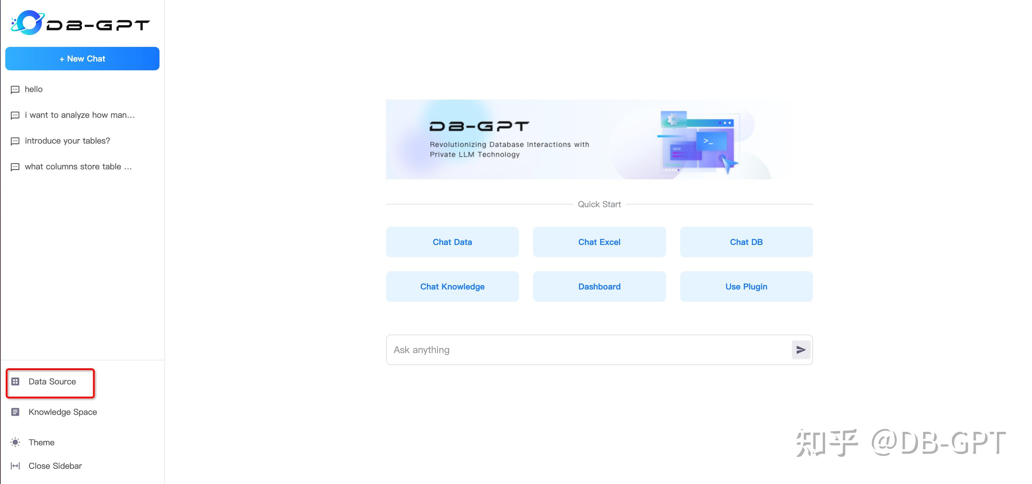 DB-GPT V0.3.7 发布，支持用自然语言分析和查询Excel表格数据 - 知乎