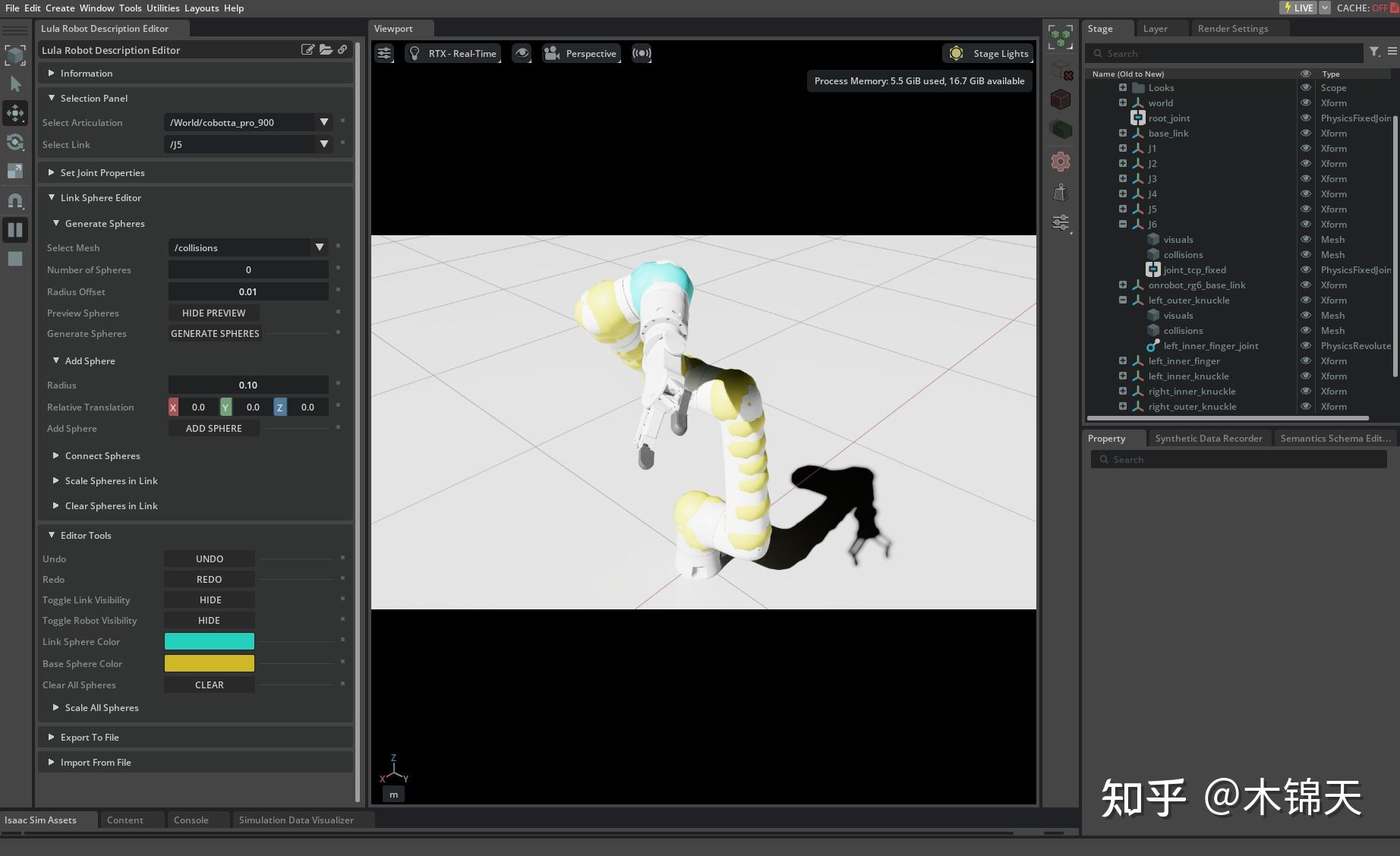 【Isaac Sim 4.5.0】Tools and Tutorials - Ro~Simu~- Mo~Gen~n - Lula Robot Description and XRDF ...