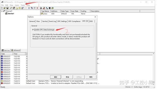 Smart PLC与Winc通过KepWare建立OPC通讯 - 知乎