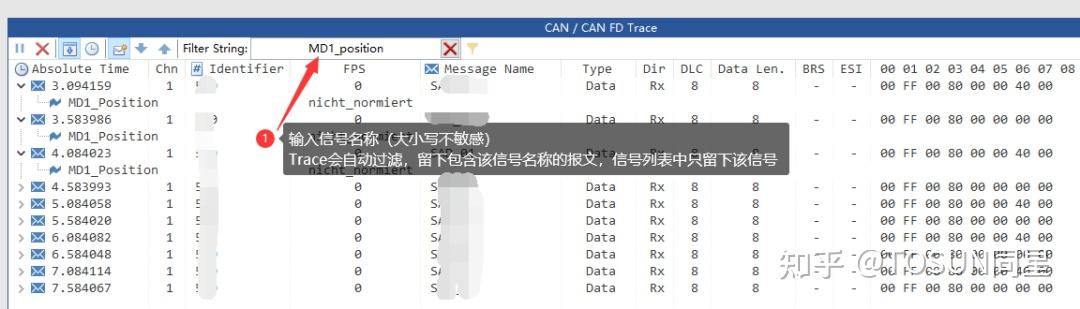应用笔记 | TSMaster快速入门篇（3）-Trace窗口功能分析图解 - 知乎