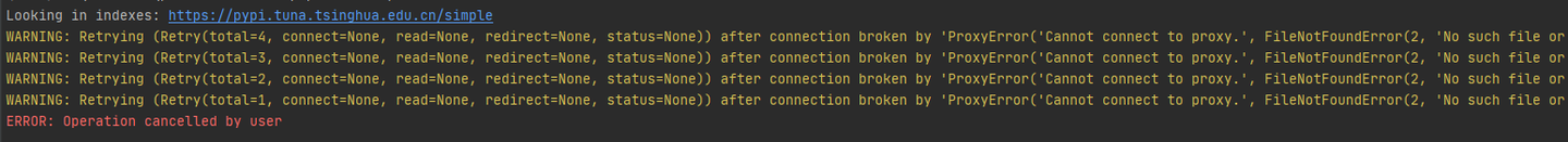 pip安装时Retrying问题 - 知乎