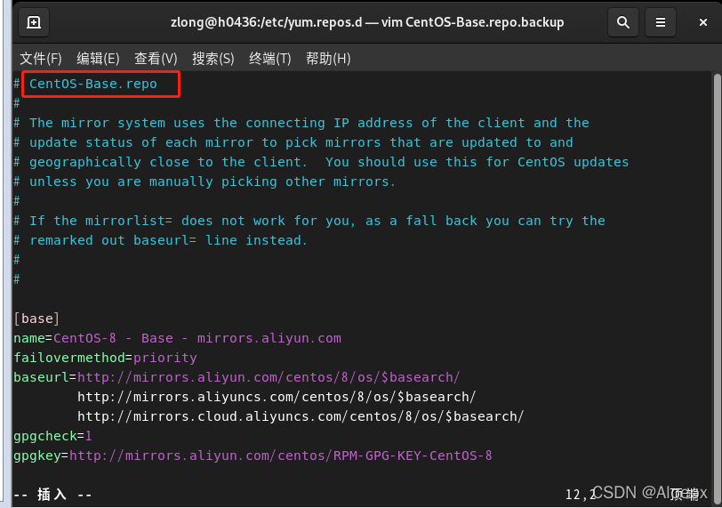 解决：Failed to download metadata for repo ‘base‘ - 知乎