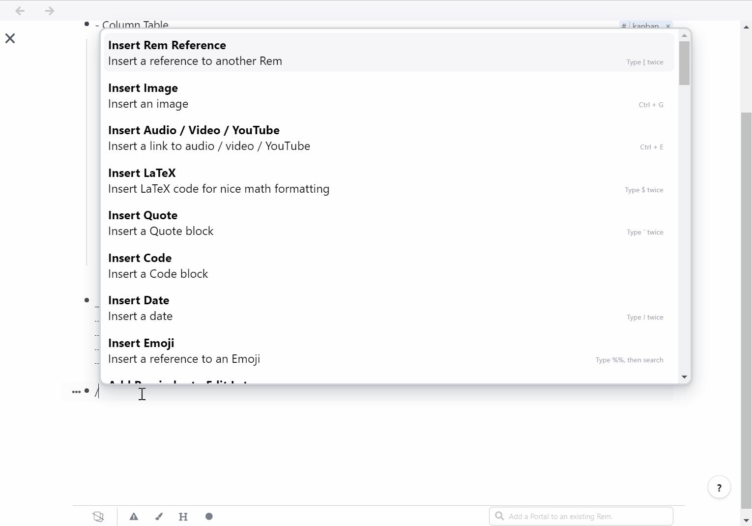 RemNote威廉笔记教学015之CSS的添加，看板、表格、快速自定义等，功能加强篇。 - 知乎