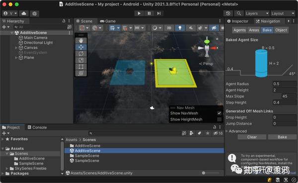 Unity | 以附加模式加载场景，实现多场景叠加及注意事项 - 知乎