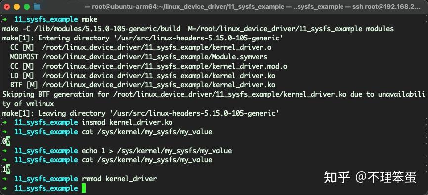 Linux设备驱动系列(11) —— sysfs文件系统 - 知乎