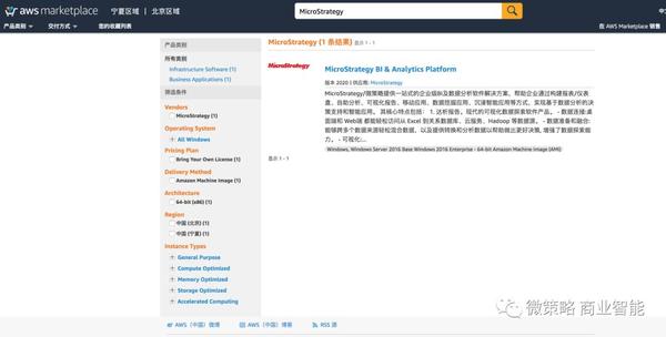重磅 | MicroStrategy全新产品上线AWS Marketplace China - 知乎