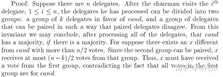 摩尔投票法(Boyer–Moore majority vote algorithm) - 知乎