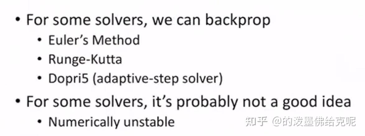 Neural ODE（Ordinary Differential Equations）/神经常微分方程 - 知乎