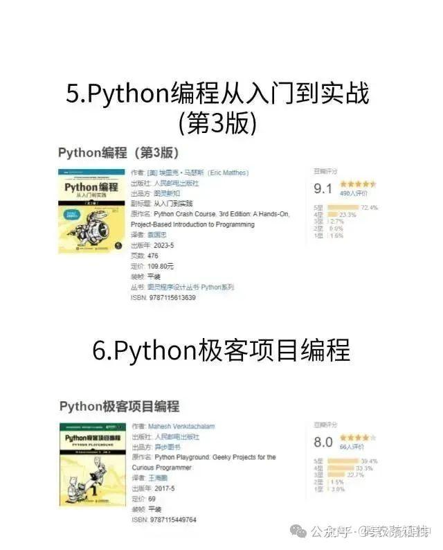 自学Python的八本神书，看完offer到手一半！（PDF高清下载） - 知乎