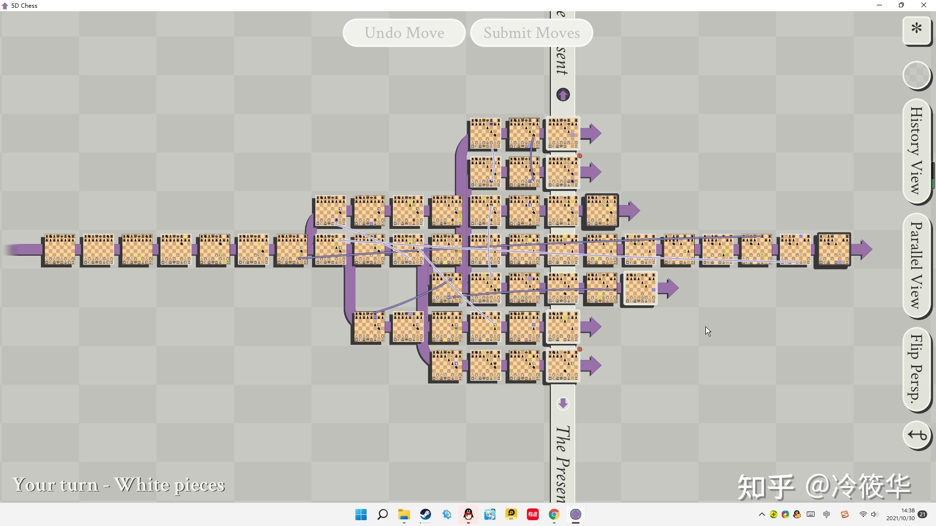 【5d chess】e3-Nf6-Nf3-Ng4开局详解 - 知乎