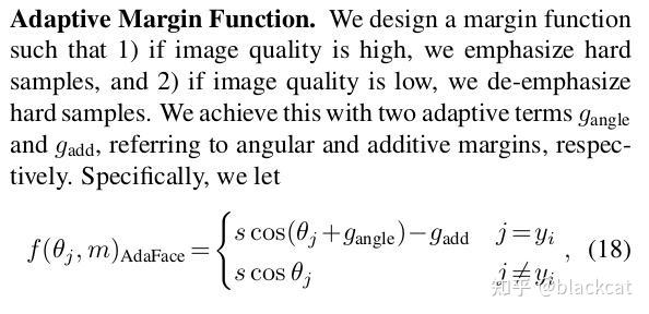 论文速读-AdaFace-Quality_Adaptive_Margin_for_Face_Recognition - 知乎