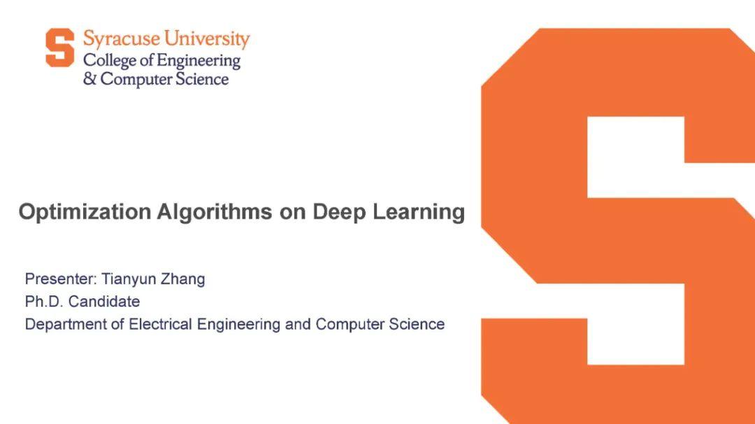 深度学习优化算法，73页ppt，Optimization Algorithms on Deep Learning - 知乎