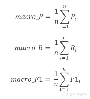 多分类问题的“宏平均”（macro-average）与“微平均”(micro-average) - 知乎